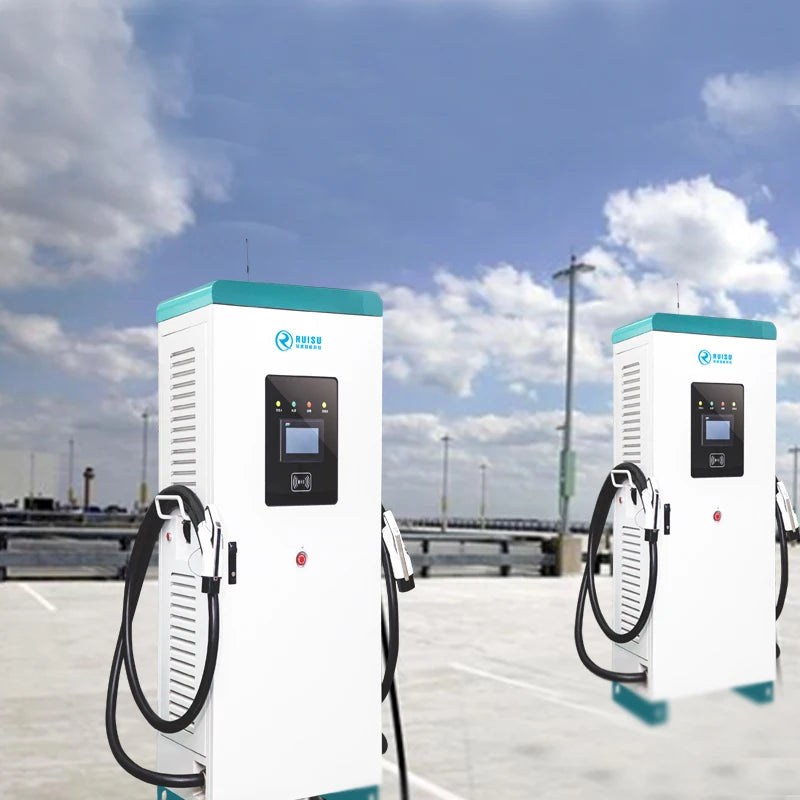 Chademo CCS DC Fast EV Charger Station charger 80kw OCPP with RFID an ...